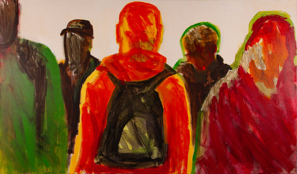 Against the Stream 60x36 Hi-Res - EDG Art Rental